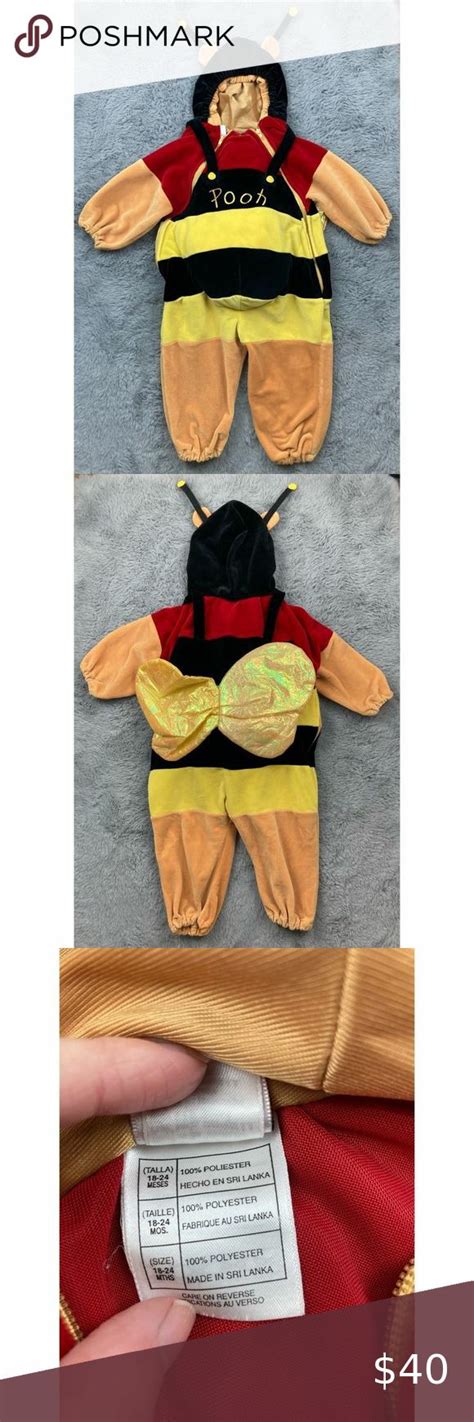 The Disney Store Winnie The Pooh Bumble Bee Halloween Costume Bee