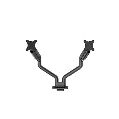 Neomounts Select Desk Mount Double Display Topfix Clamp Andgrommet