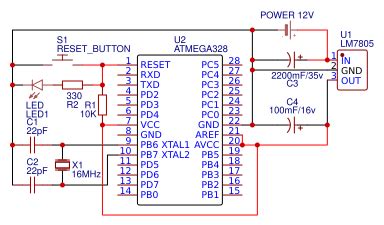 Sismin Atmega328P Resources EasyEDA