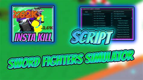 Best Sword Fighters Simulator Script Insta Kill Dungeon Farm