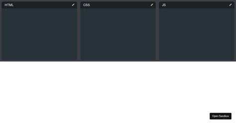 Codepen With React Codesandbox Codepen With React Codesandbox
