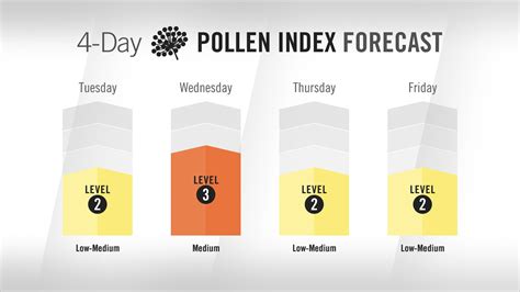 Pollen Levels For Digital Signage