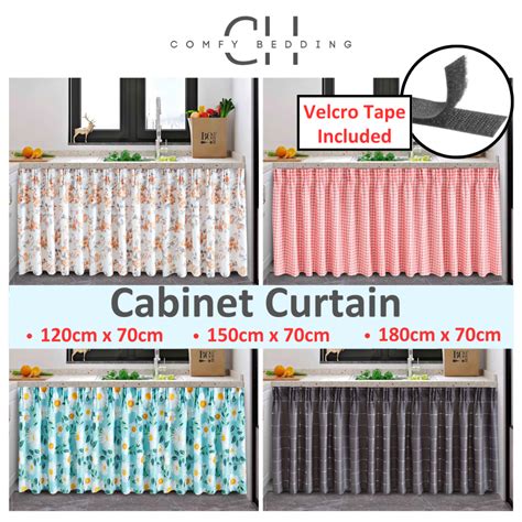 Comfy Bedding Langsir Kabinet Dapur Cabinet Curtain Kitchen Langsir
