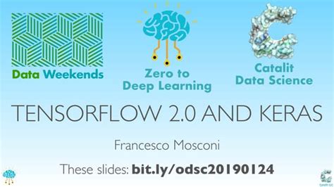 Tensorflow 20 And Keras Odsc Jan 2019 Ppt