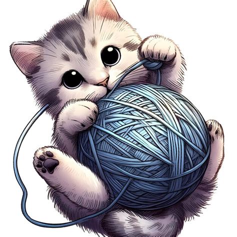 Premium Ai Image Kitten Chaos