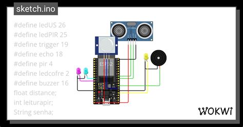 Dsi Projeto 1 Us Pir E Senha Copy Wokwi Esp32 Stm32 Arduino