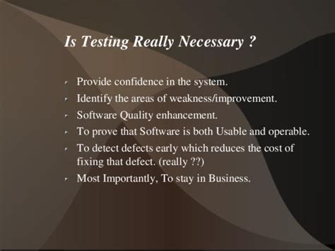 Ppt Software Testing Best Practices