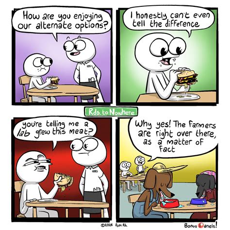 Lab Grown Meat R Comics