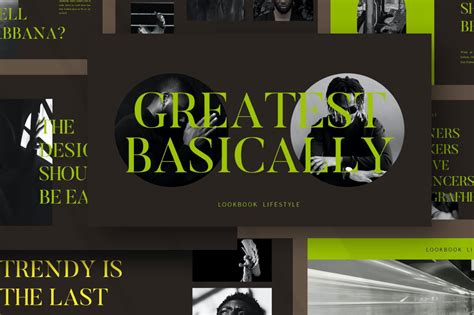 潮流品牌策划案提案简报设计演示文稿模板 Greatest Powerpoint Template