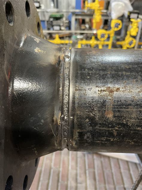 Root Fill And Cap On 6in Rolled Out R Pipefitter
