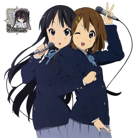 Mio X Yui Render By Xyakux On Deviantart