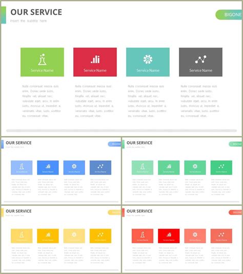 행렬형 템플릿 Ppt And 깔끔한 민트색 Ppt 템플릿 Poipl
