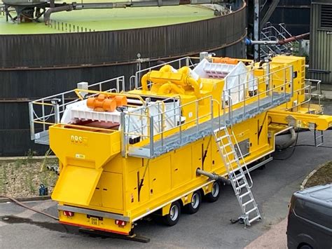 200m3ph Throughput Rag And Grit Recovery Unit