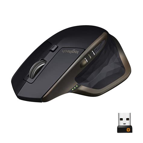 Logitech Mx Master Wireless Mouse Bluetooth Or Ghz With Usb Unifying Mini Receiver