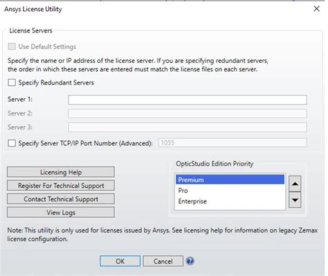 Ansys Zemax Issue Zemax Community