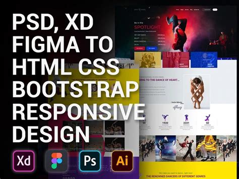 Responsive Html Css Bootstrap Website Design Upwork