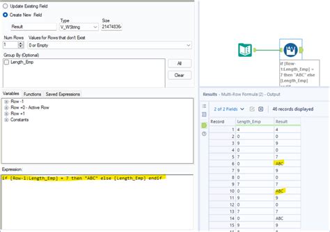 solved multirow formula to fill data based on the differe alteryx