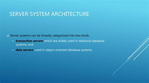 Server System Architecture Pptx