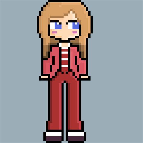 Pixel Art Girl By Mythi0292 On Deviantart