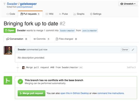 Quick Tip Sync A Fork With The Original Via Githubs Web Ui — Sitepoint