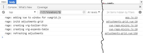 Filter The Chrome Console Messages Stack Overflow