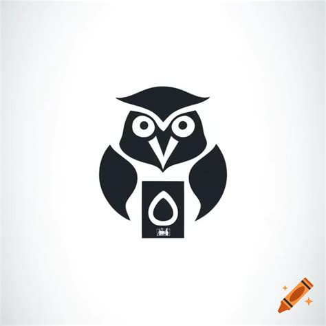 Ed Tech Logo Featuring An Owl With Deck Of Cards On Craiyon