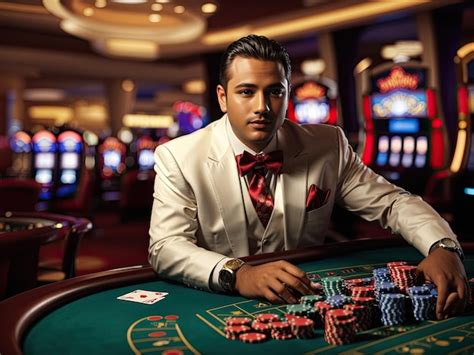 Premium Ai Image Cassino Background