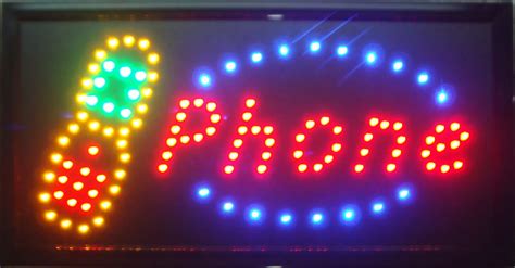 Animated Led Neon Sign 10x19 Inch Graphics Running Open Retail