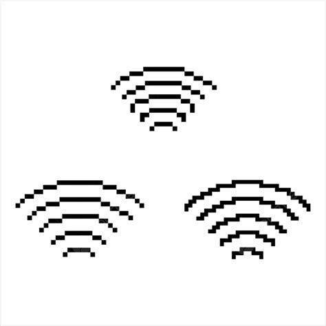 Pixel Art Clipart Hd PNG Wifi Icon Pixel Art Connection And Electronic PNG Image For Free