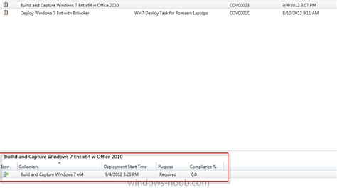 Failed To Run Task Sequence Windows 7 Build And Capture Deploy 7