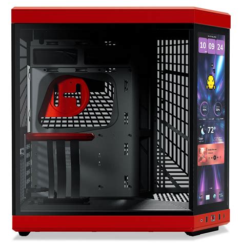 Hyte Y70 Touch Infinite Red Pc Cases Ldlc