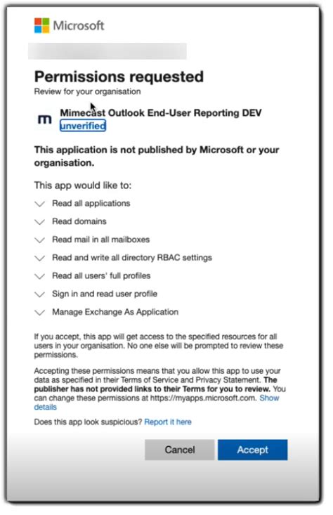End User Applications Configuring Outlook End User Reporting Mimecast