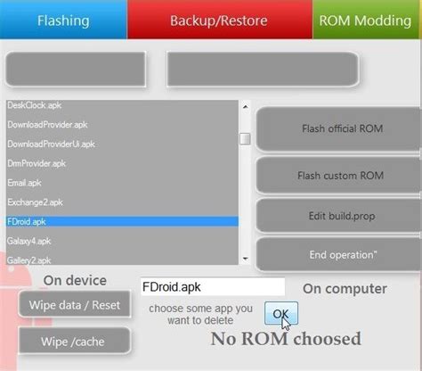 Uniflash Manage Android Devices Flash And Mod Roms From Your Pc