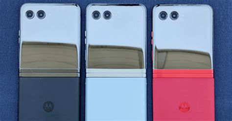 실물 공개 모토로라 레이저40과 레이저40 울트라 공식 발표