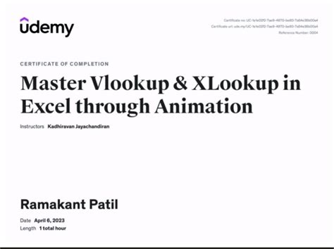 ramakant patil on linkedin kd udemycourses excelskills