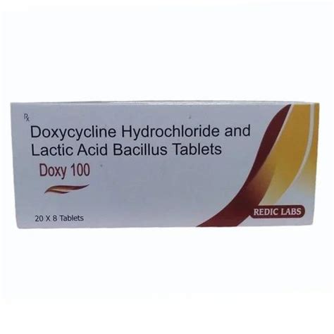 Doxycycline Hydrochloride Lactic Acid Bacillus Tablets At Rs 185 Box Pharmaceutical Tablets In