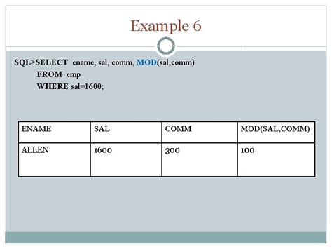 Sql Functions Singlerow Functions Multiplerow Functions Character Functions