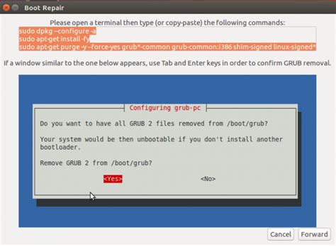 How To Repair Grub Boot Loader On Ubuntu Linux Unixmen