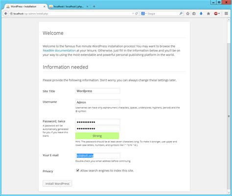 Powering WORDPRESS and phpMyAdmin by IIS Jiřin s blog