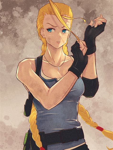 Cammy White And Jill Valentine Street Fighter And 3 More Drawn By