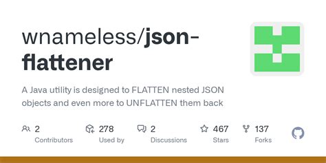 Json Flattener Src Main Java Github Wnameless Json Flattener