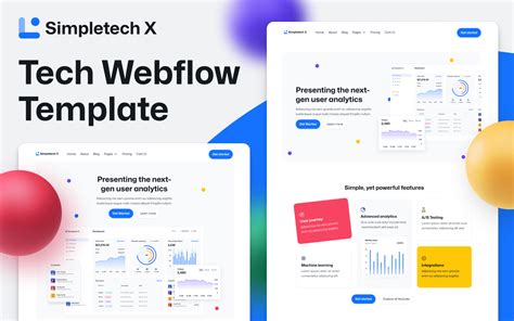 Simpletech X Startup HTML5 Responsive Website Template