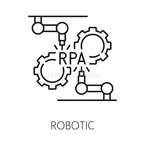 Rpa Robotic Process Automation Stock Illustrations 2569 Rpa Robotic
