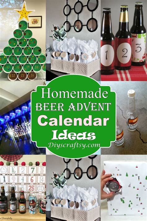 19 Diy Beer Advent Calendar Ideas Diyscraftsy