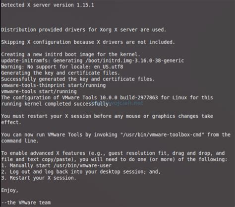 How To Install Linux Vmware Tools In Vmware Fusion 8