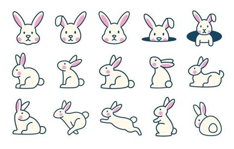 Rabbit Drawing Reference Vector Art Icons And Graphics For Free Download