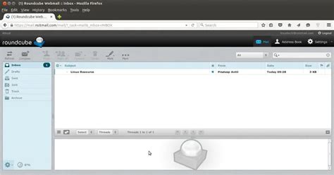 Roundcube Webmail Inbox