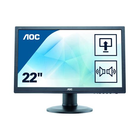 AOC E2260PDA 22 Inch Widescreen LED Monitor Comms Express