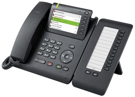 File OpenScape Desk Phone CP Perspective View High With Keymodul Png Unify OpenScape