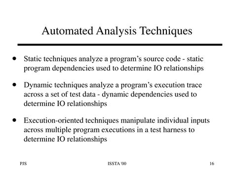 Ppt Black Box Test Reduction Using Input Output Analysis Powerpoint